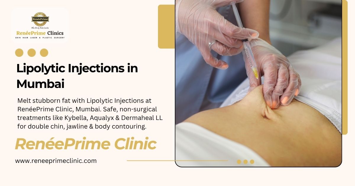 Lipolytic Injections in Mumbai – Kybella, Aqualyx, Dermaheal LL